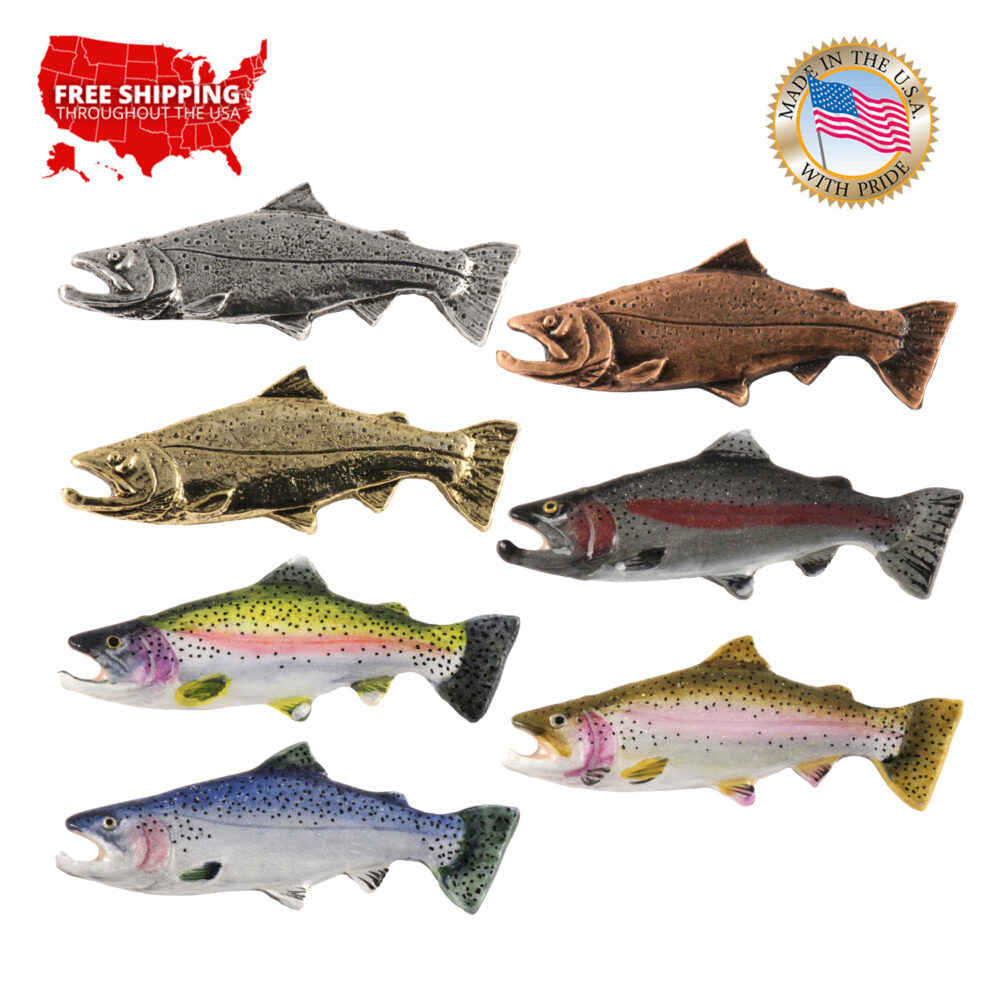 Steelhead Male Magnet, Fishing, Fish, Fisherman, F032, Magnets ...